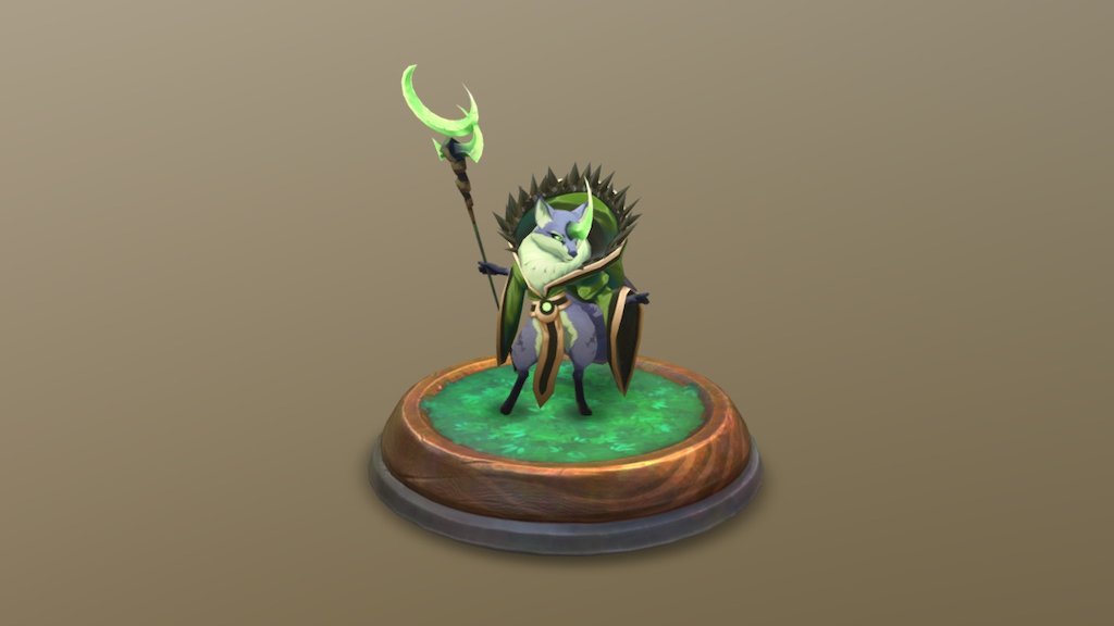 Fox Summoner - 3D model by PolygonCherub [fbd6e2e] - Sketchfab