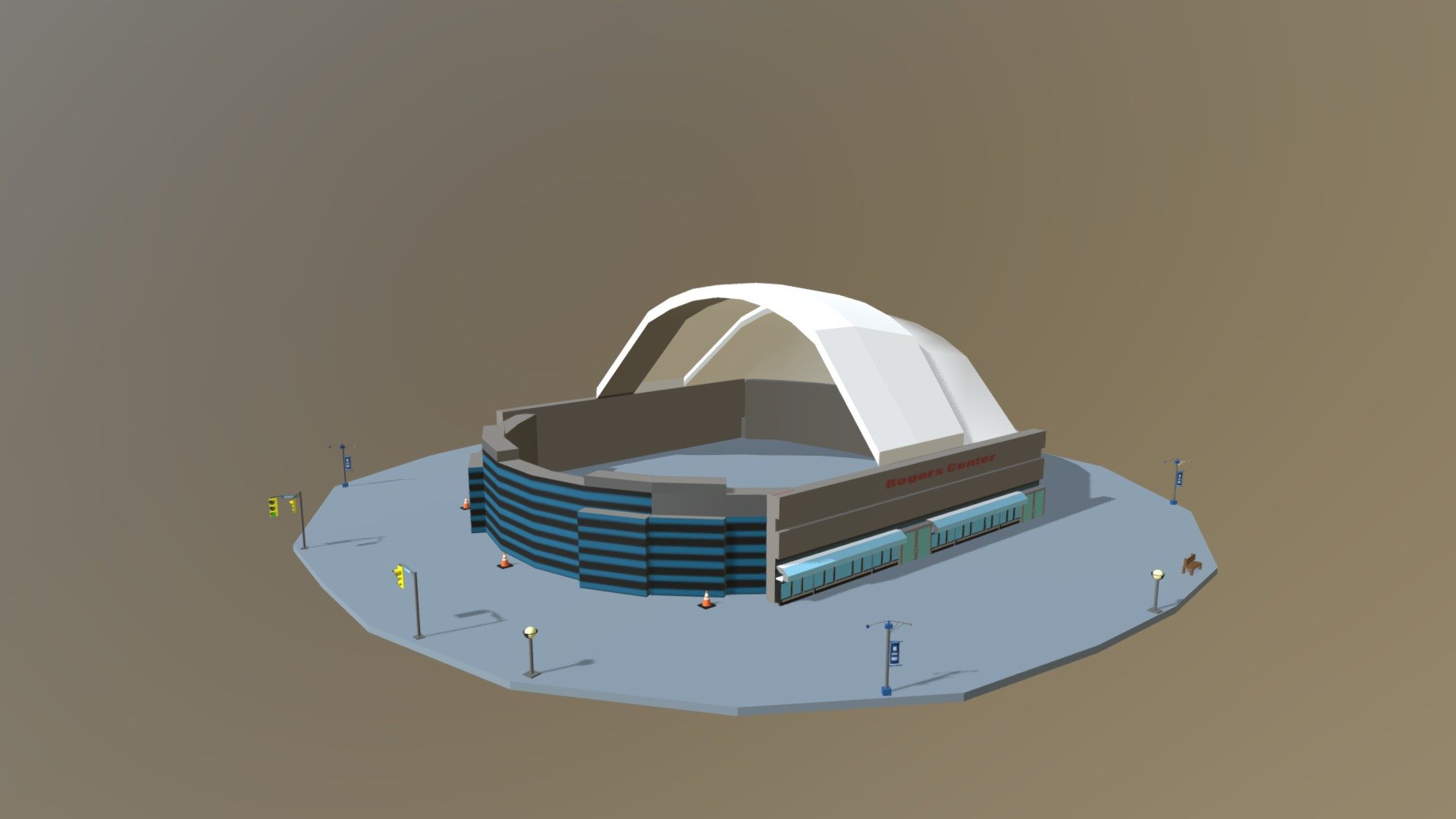 Rogers Dome - 3D model by Hoseay27 [fbd7106] - Sketchfab
