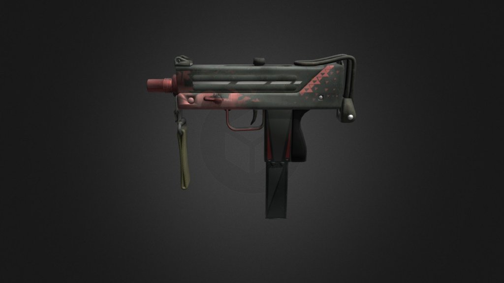 MAC-10 | Tatter - 3D model by krakencommunity [fbd79c6] - Sketchfab