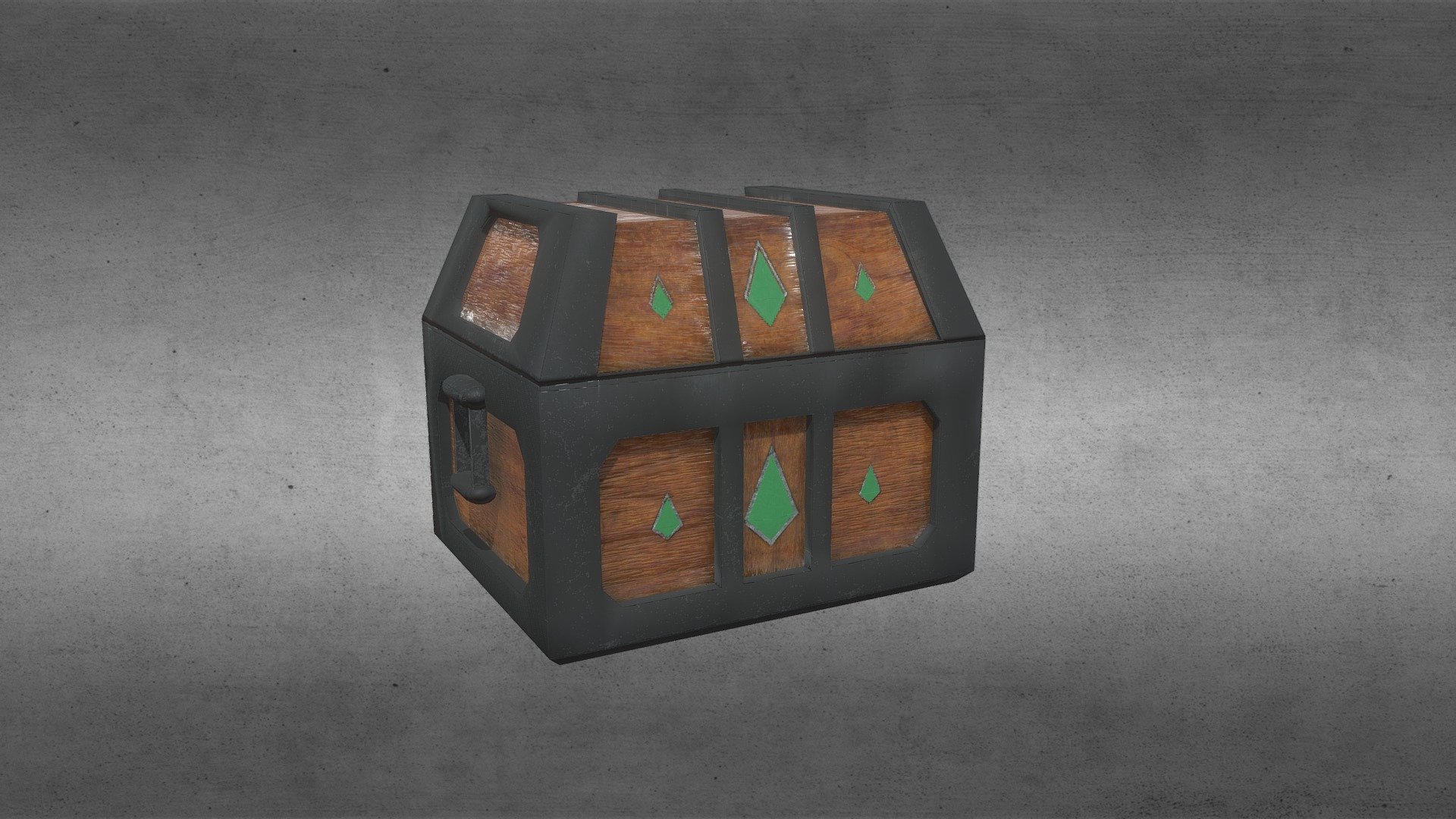 Fantasy Chest with Animation - 3D model by Aidan Brown (@aidbro ...