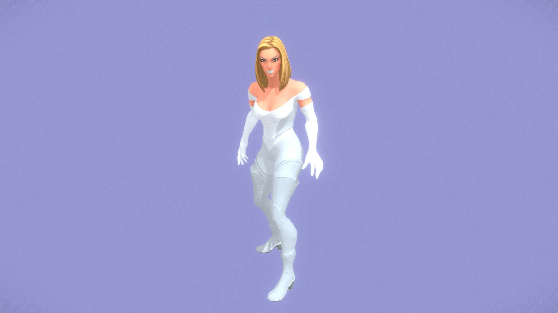 Emma Frost - Download Free 3D model by Hero Craft (@herocrafthub ...