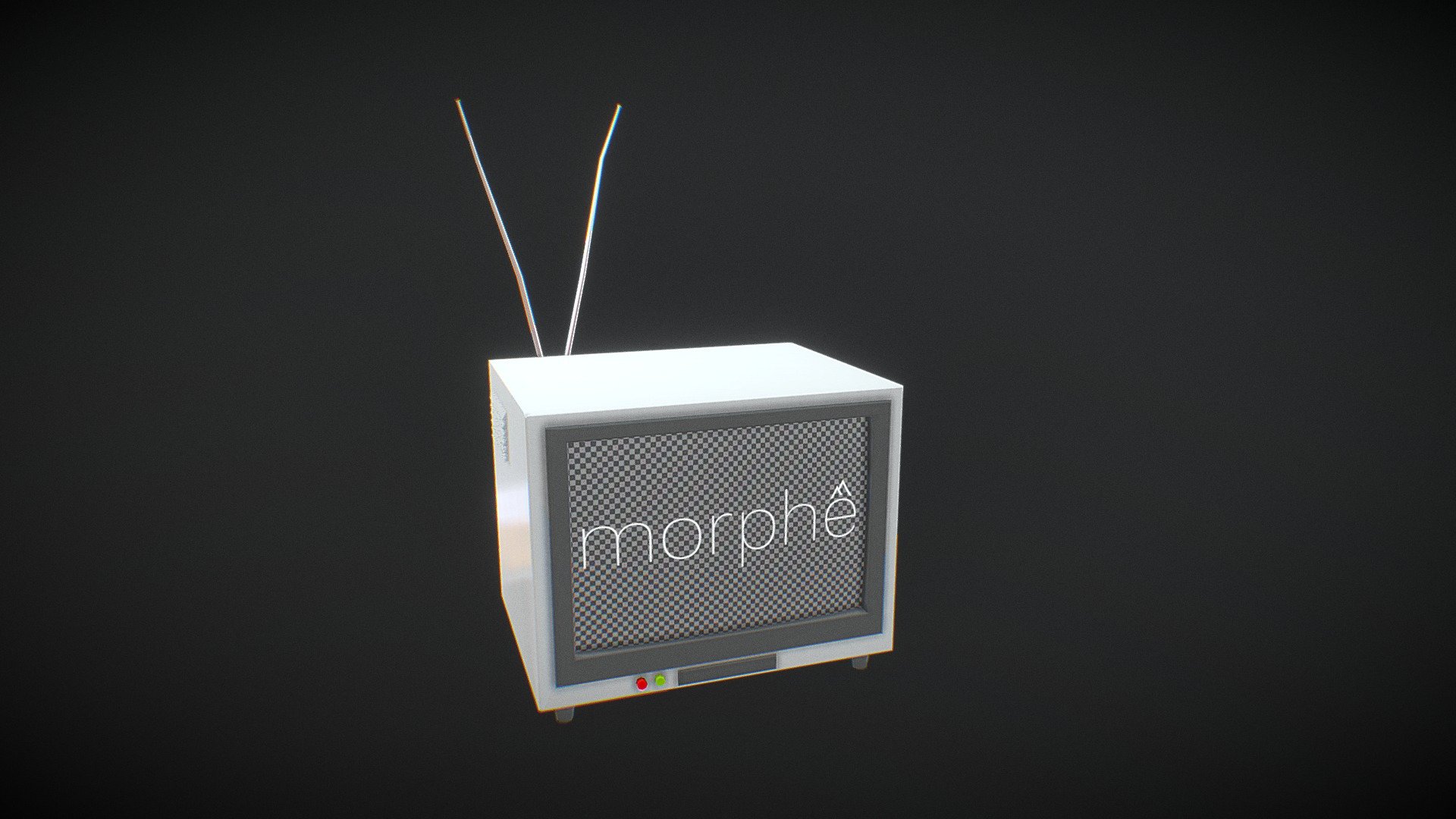 Low Poly TV - 3D model by mhulse [fbd9511] - Sketchfab