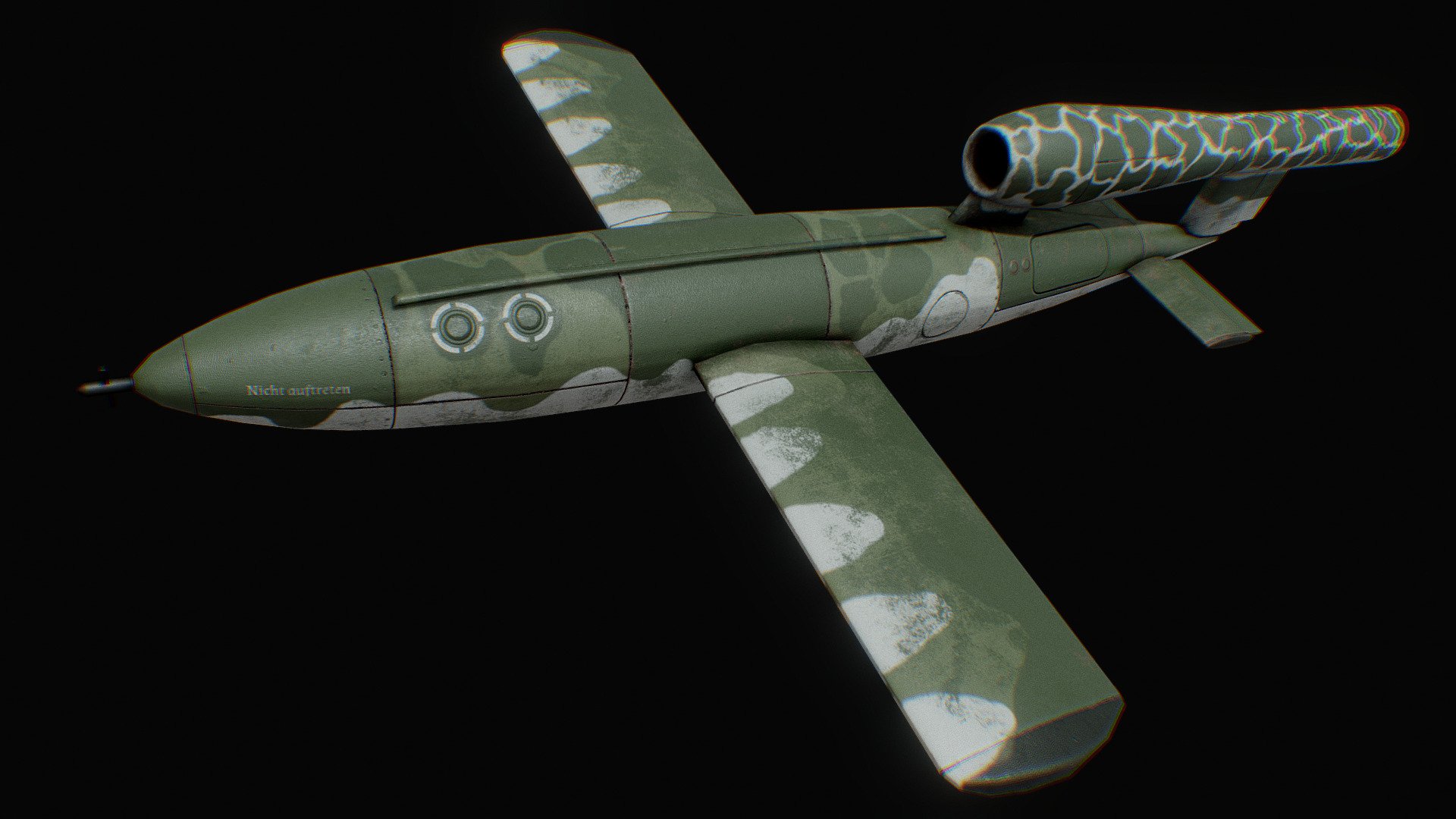 V-1 Rocket - 3D model by CHooverShrimp [fbdb052] - Sketchfab