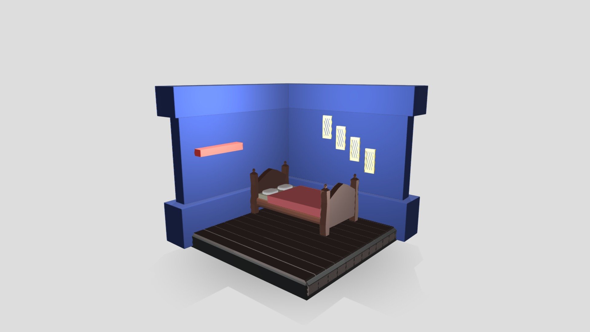 Mikayla Puentes Iso House - 3D model by 956041671 [fbdc9a2] - Sketchfab