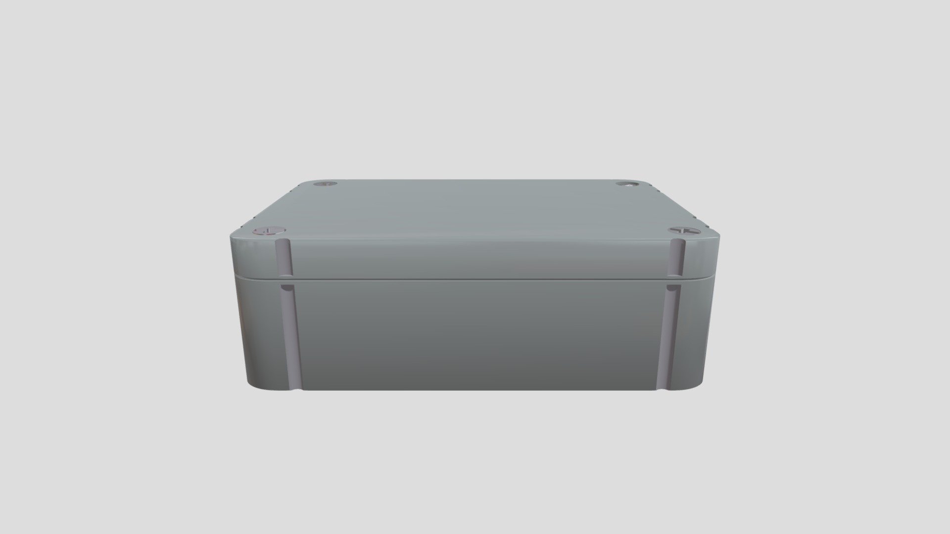 Enclosure junction box - 3D model by mitpratha [fbdecce] - Sketchfab