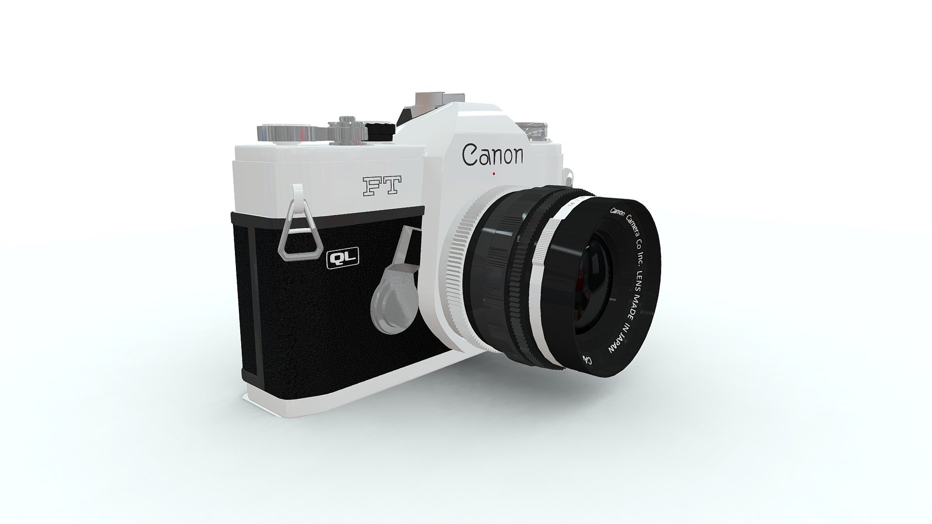 OBJ CANON FT QL - Download Free 3D model by MikeT (@Dark_Saian ...