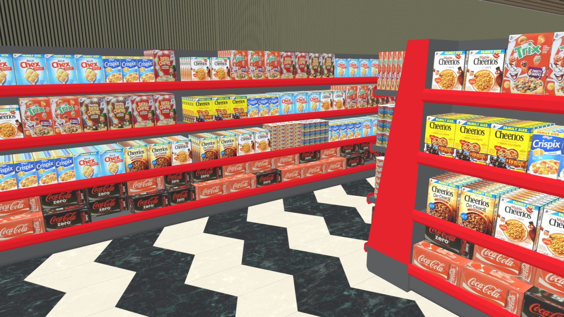 Convenience store - Download Free 3D model by Pasha (@Pasha-) [fbdf9fe] - Sketchfab