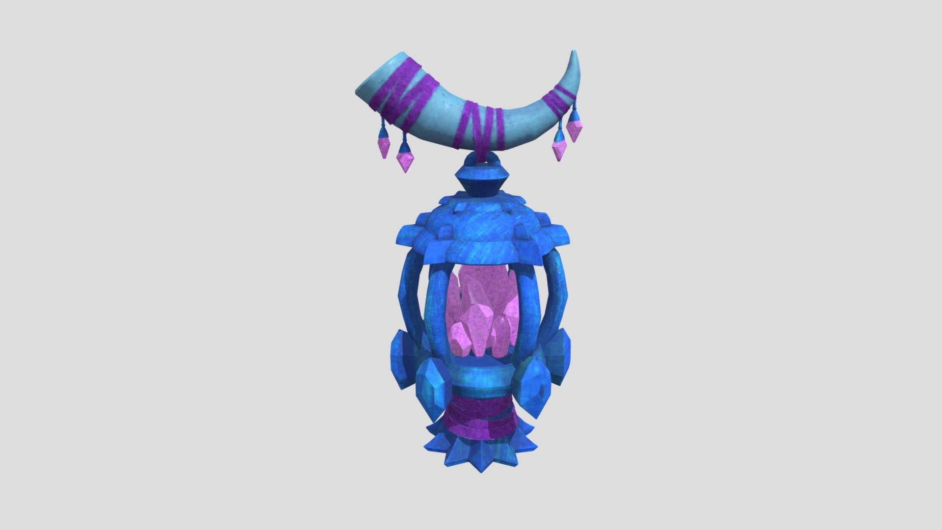 Crystal Lamp Textured - 3D model by ryanbush1514 [fbdfac6] - Sketchfab