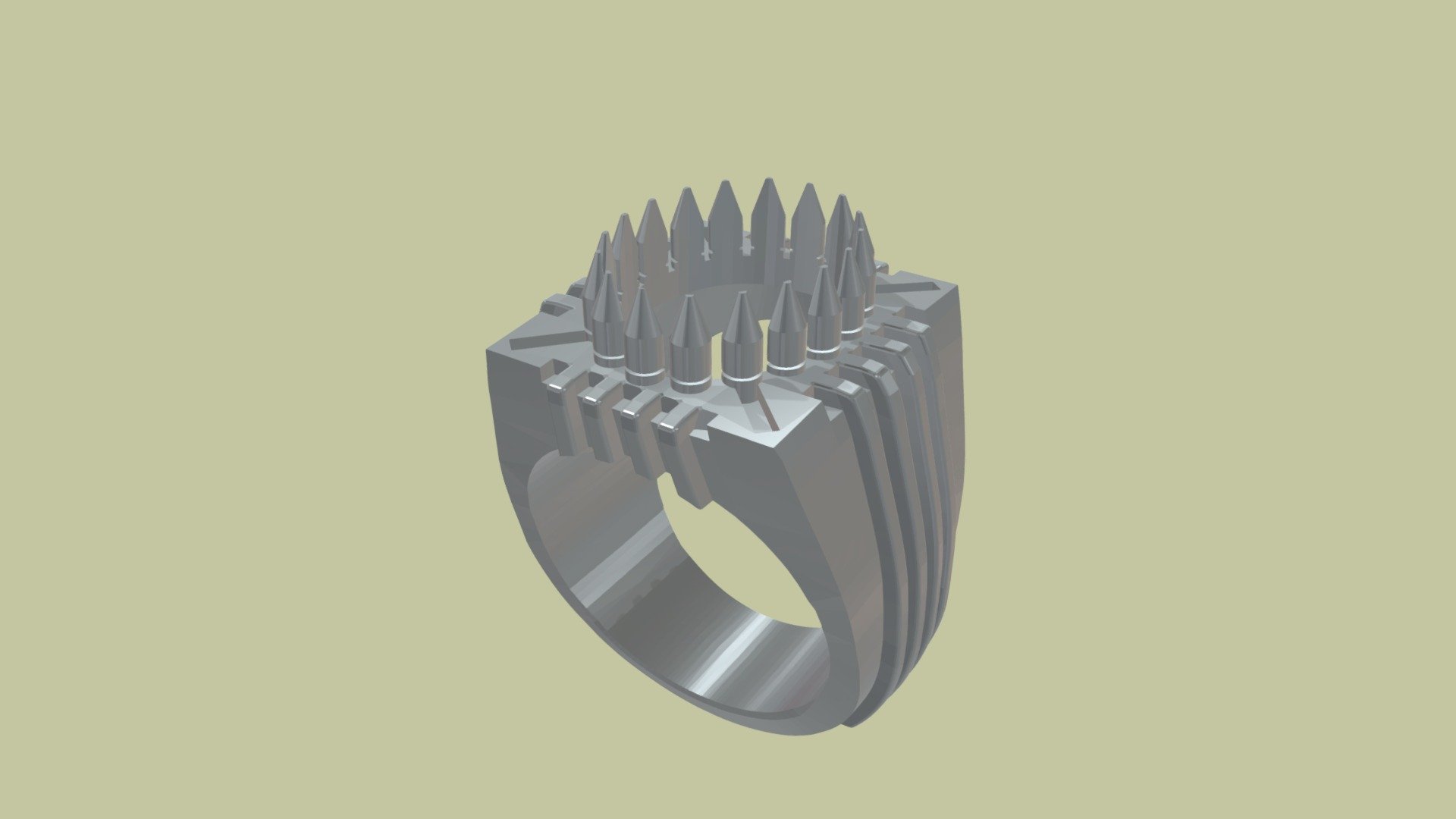 Men Ring 3D Print Model - 3D model by ahmadmakhdom [fbdfe28] - Sketchfab