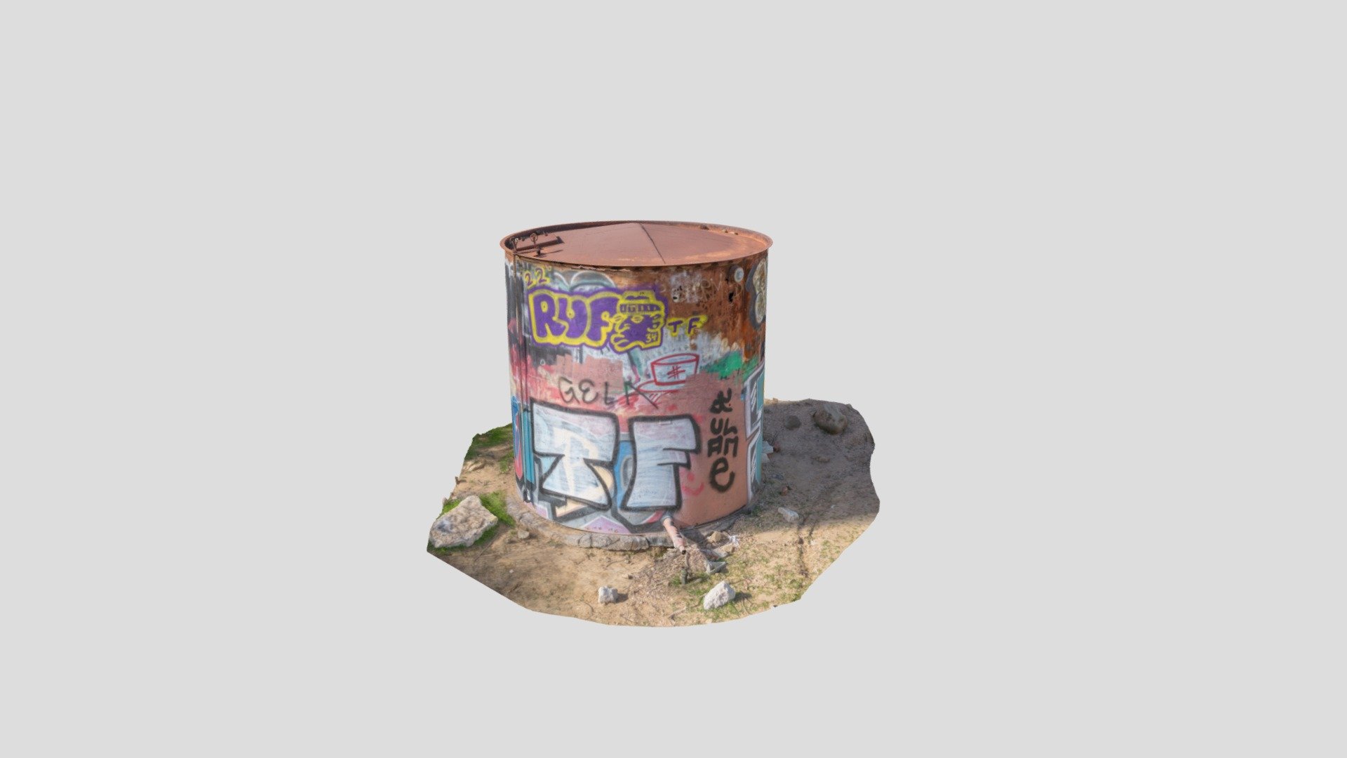 Silo - 3D model by Apolitho [fbe0283] - Sketchfab