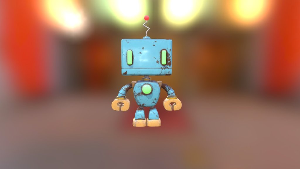 Robot - 3D model by kdupuy [fbe046a] - Sketchfab