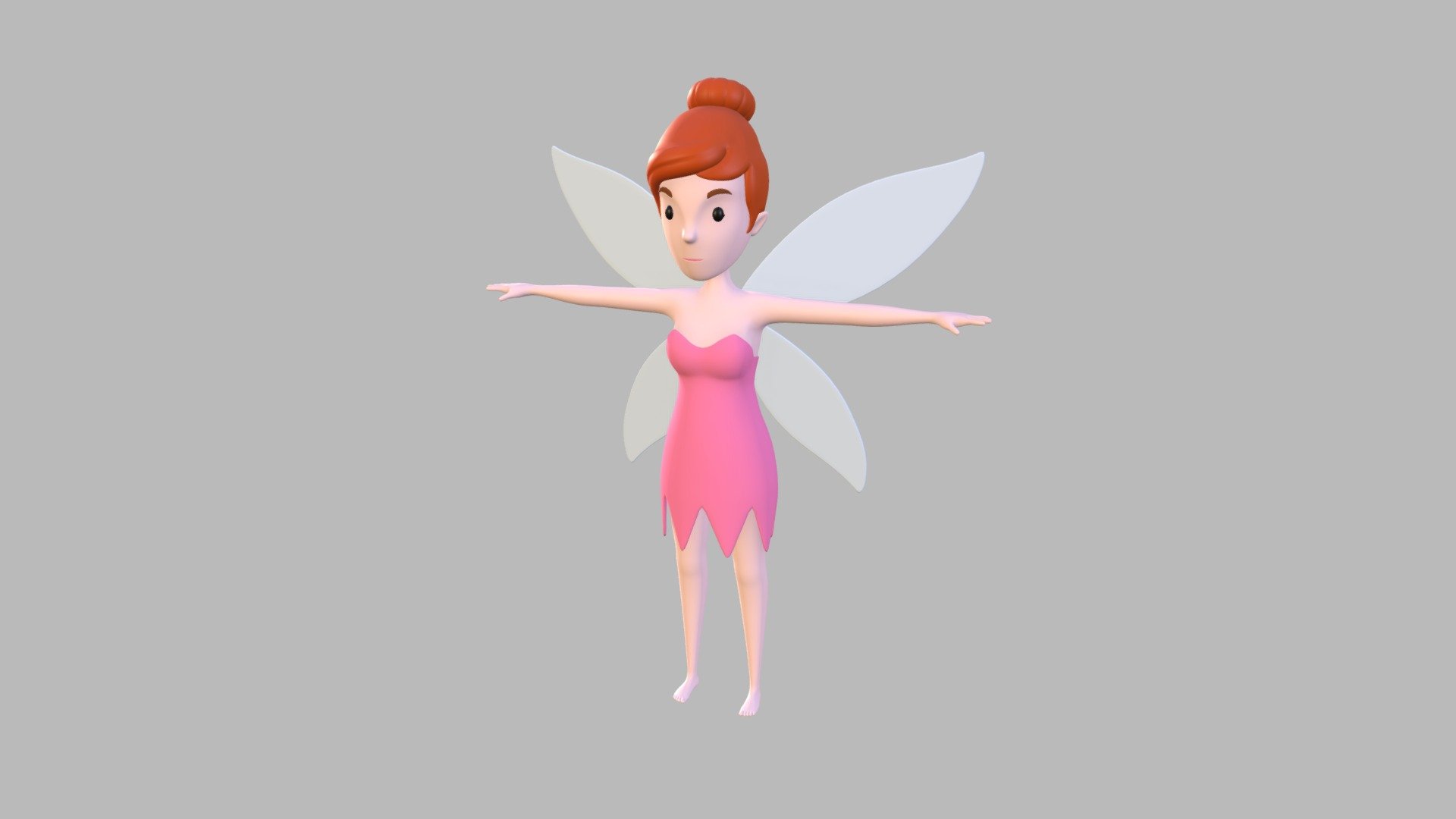 CartoonGirl025 Fairy - Buy Royalty Free 3D model by bariacg [fbe0bf3 ...