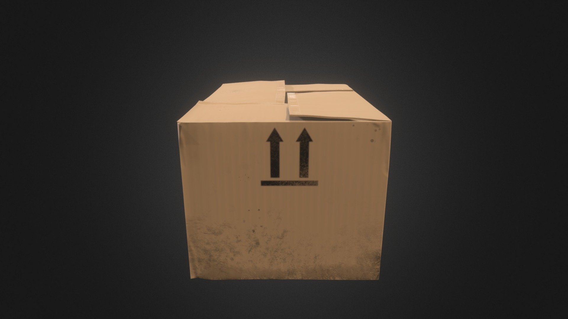Corrugated Cardboard Box - 3D model by saeidshekari [fbe0c7e] - Sketchfab