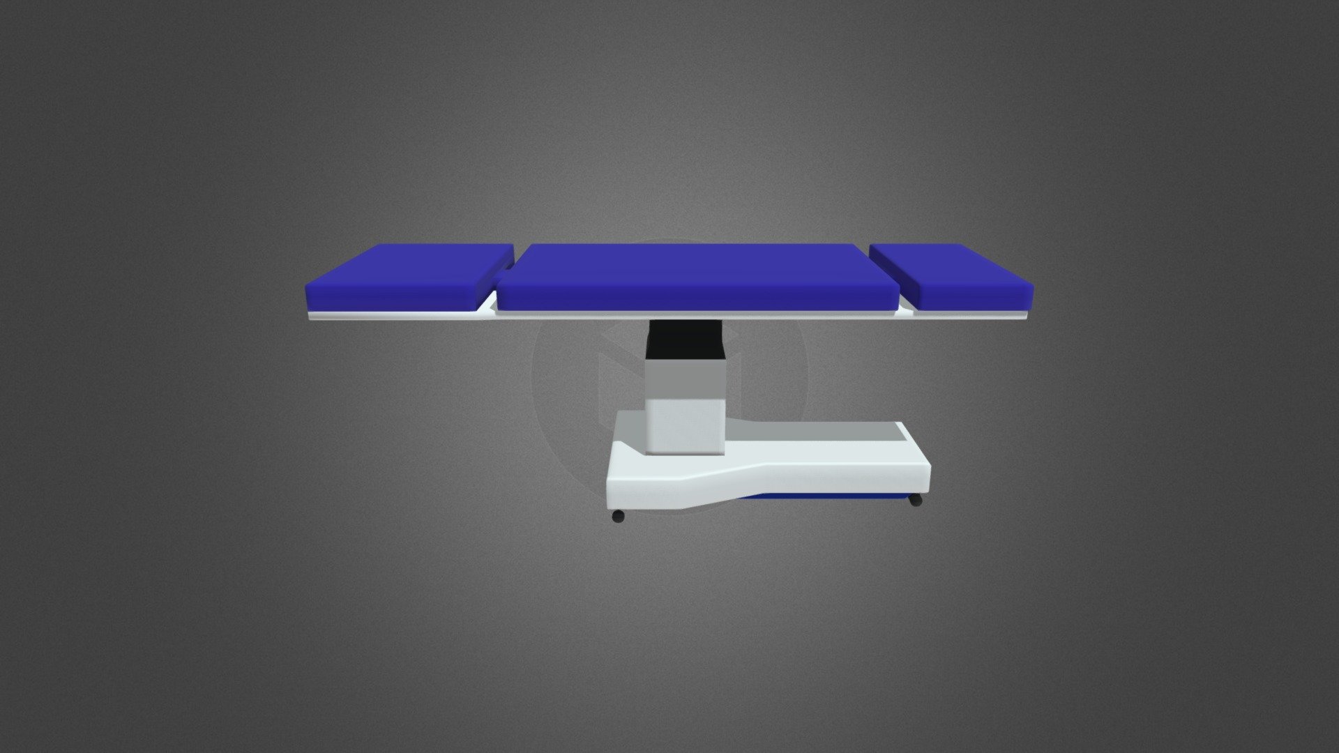 Surgery Bed - 3D model by Brad Erickson (@brerick) [fbe1c71] - Sketchfab