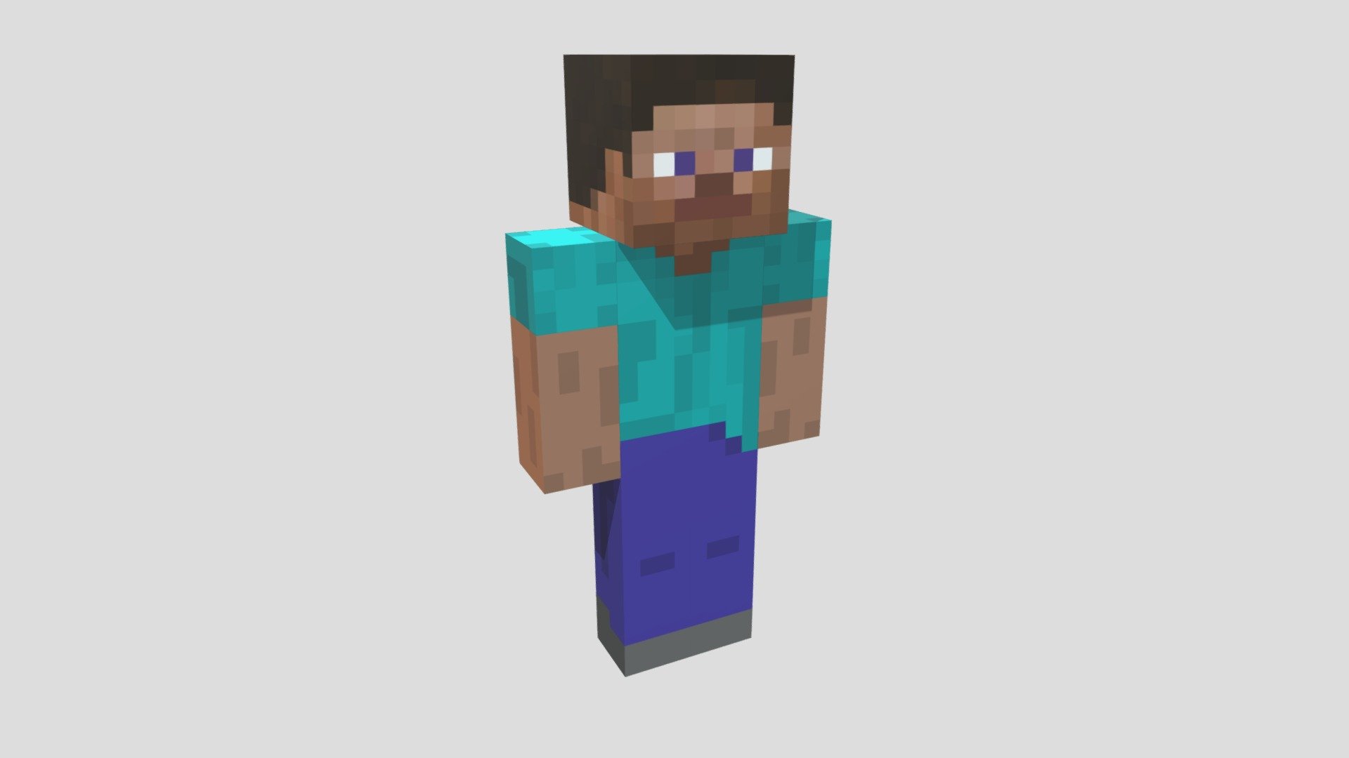 Minecraft Steve (Rigged) - Download Free 3D model by Bully Magraptor ...