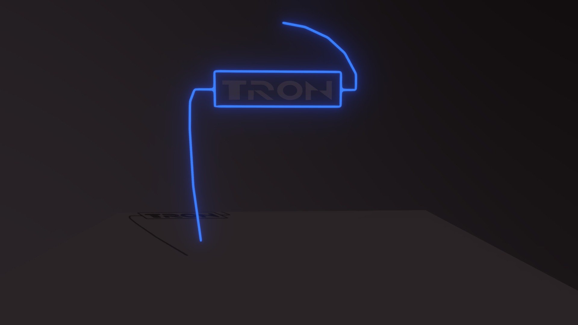 Tron Neon Wall - Download Free 3D model by IndieArtsMidwest [fbe32cb ...