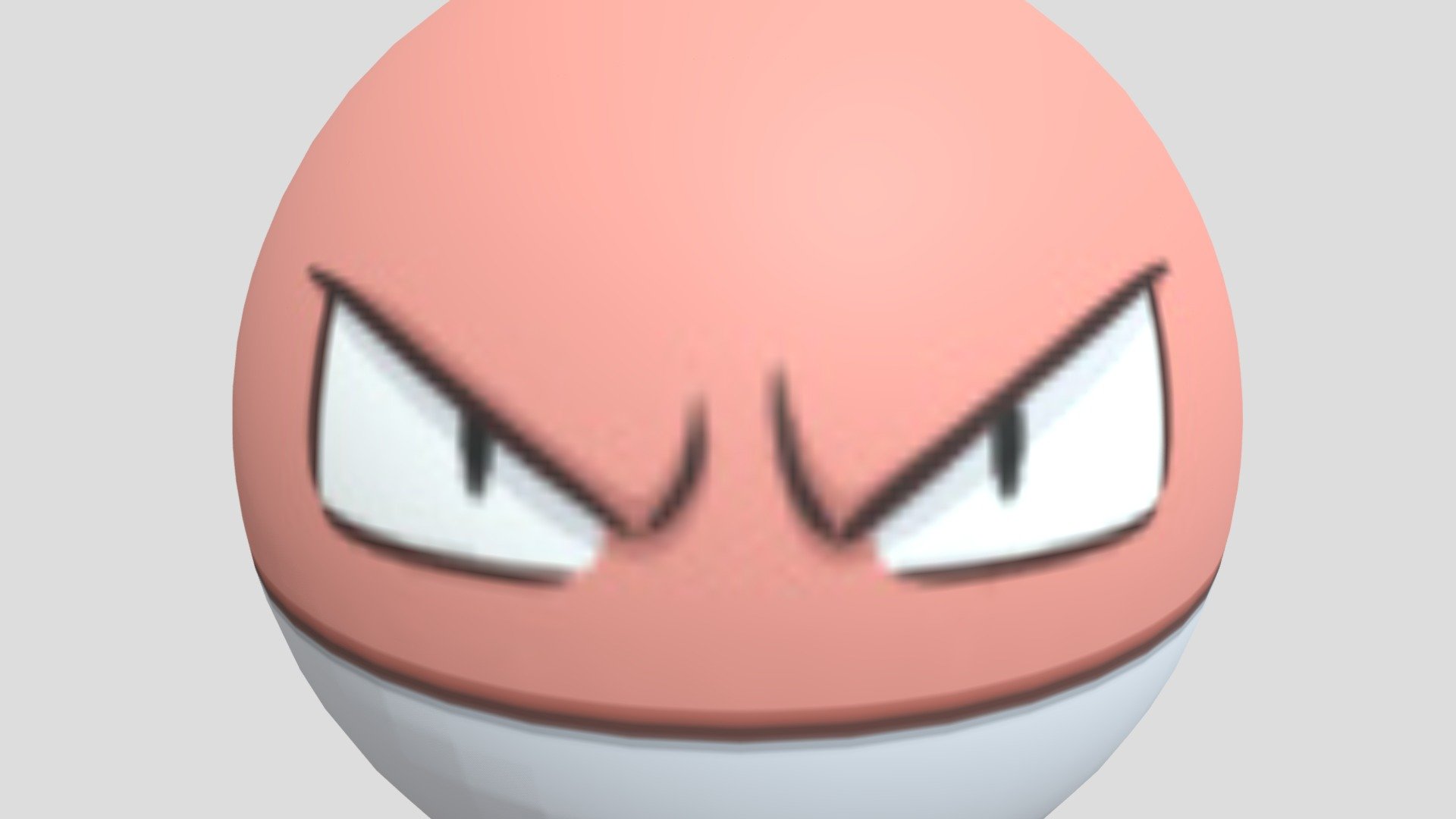 Voltorb⚡ - 3D model by Juliocesar6328 [fbe38b0] - Sketchfab