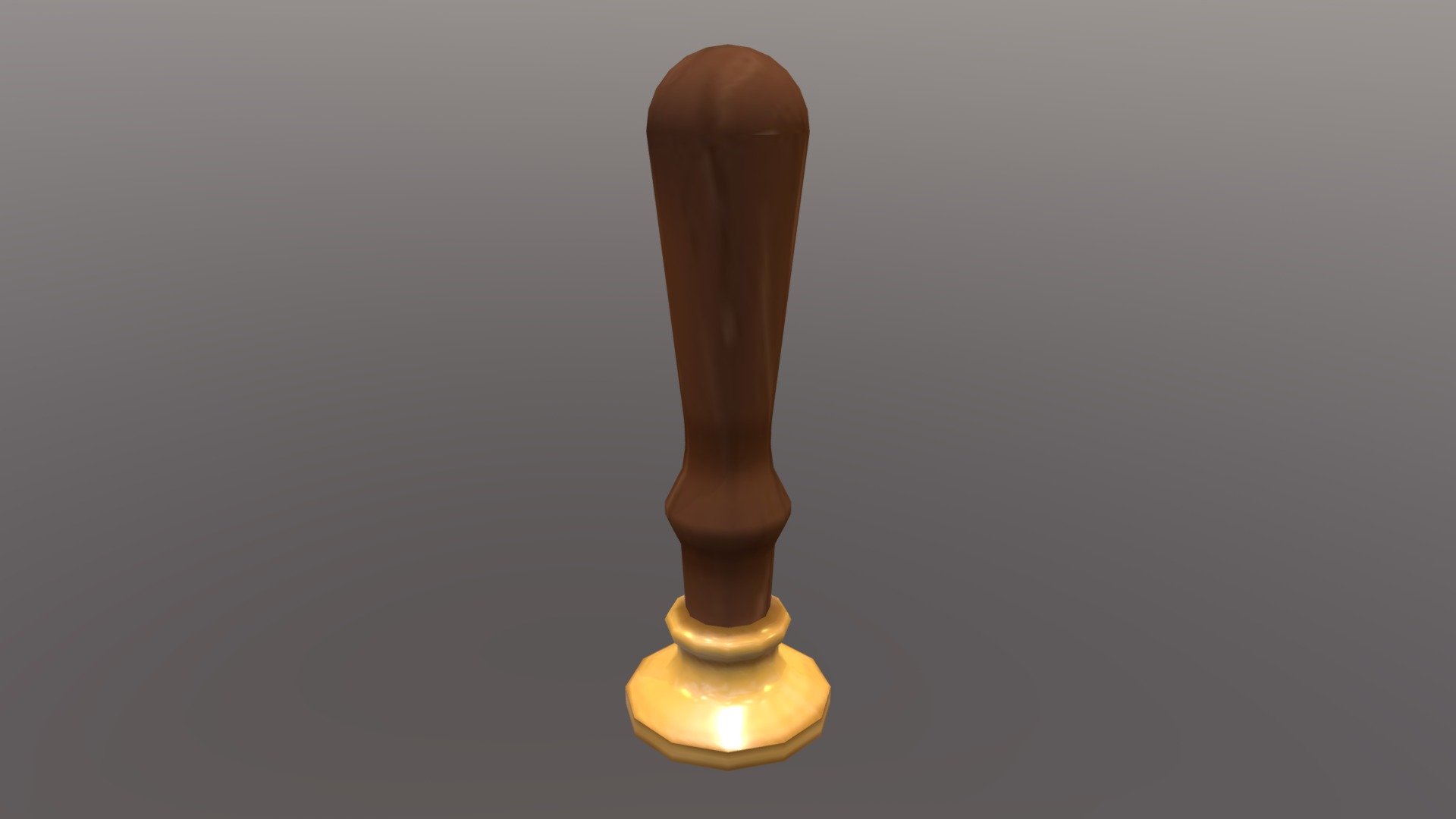 Wax Stamper - 3D model by error_ql31c0 [fbe3b2f] - Sketchfab