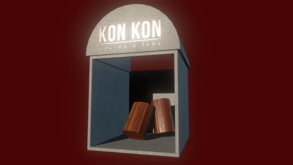 Kon Kon - 3D model by Stuart (@Kalsonw_Wouj_3D) [fbe4478] - Sketchfab