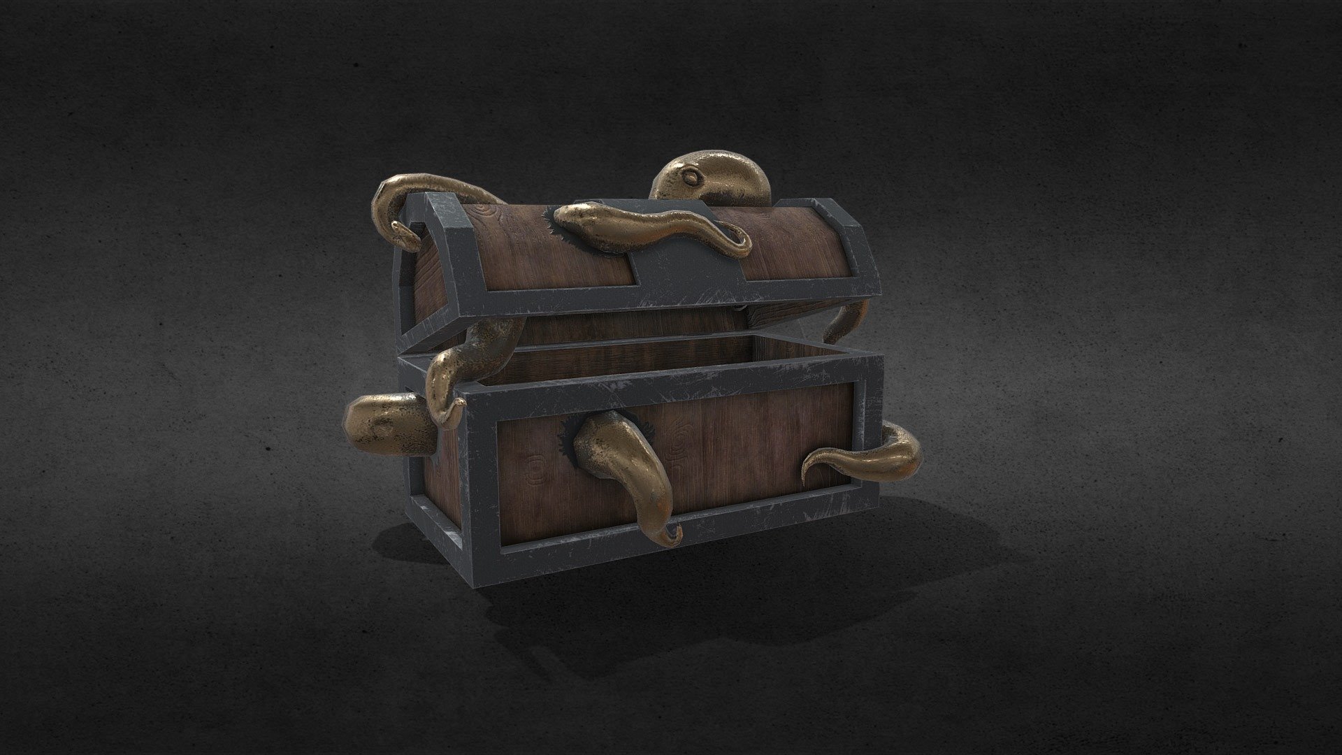 Octopus Chest - 3D model by Aidan Brown (@aidbro) [fbe497d] - Sketchfab