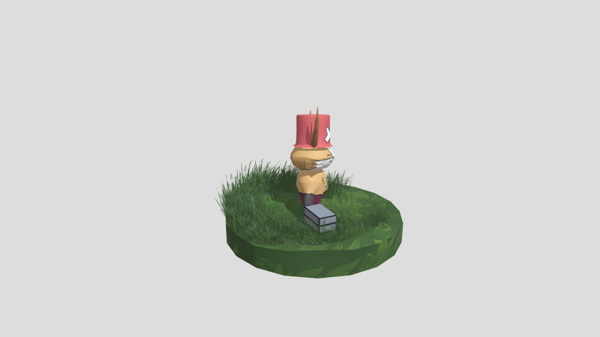 Chomo - 3D model by zhengkaisoh [fbe4f85] - Sketchfab