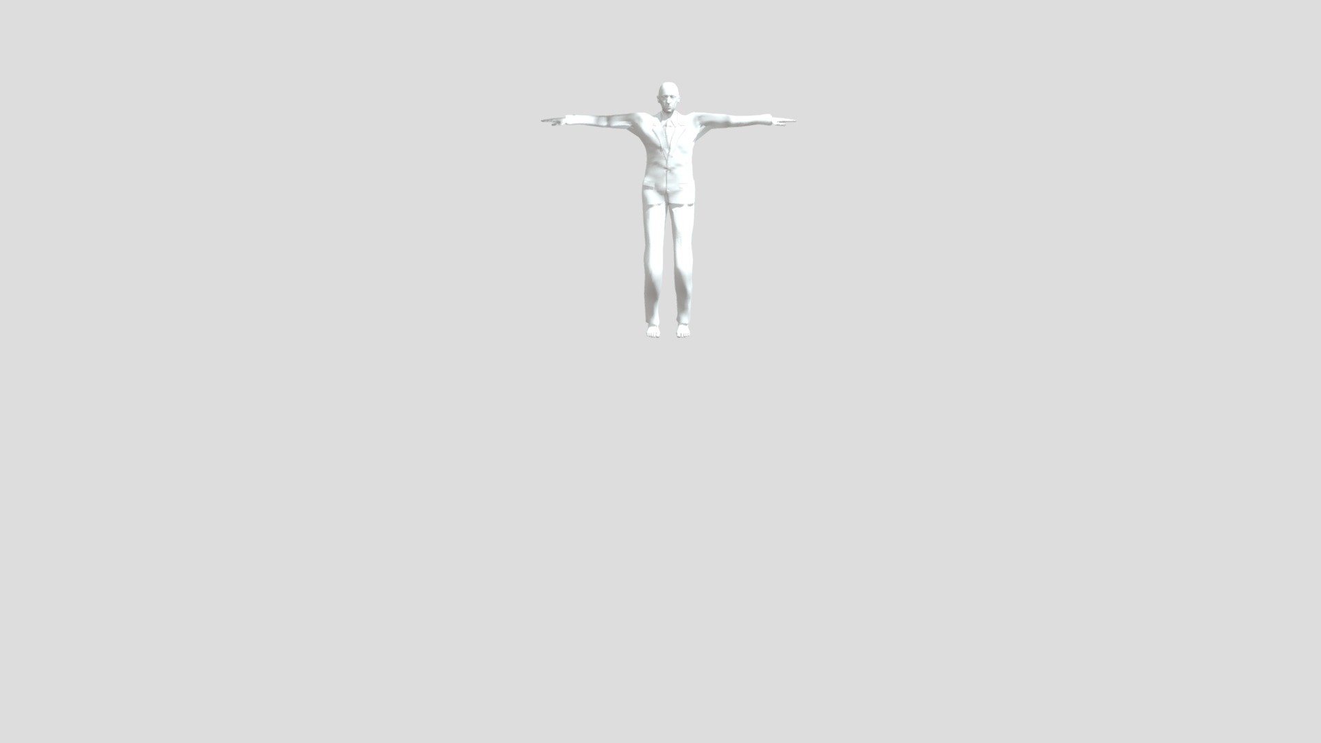 Man In Suit - heat binding defect - Download Free 3D model by Benedikt ...