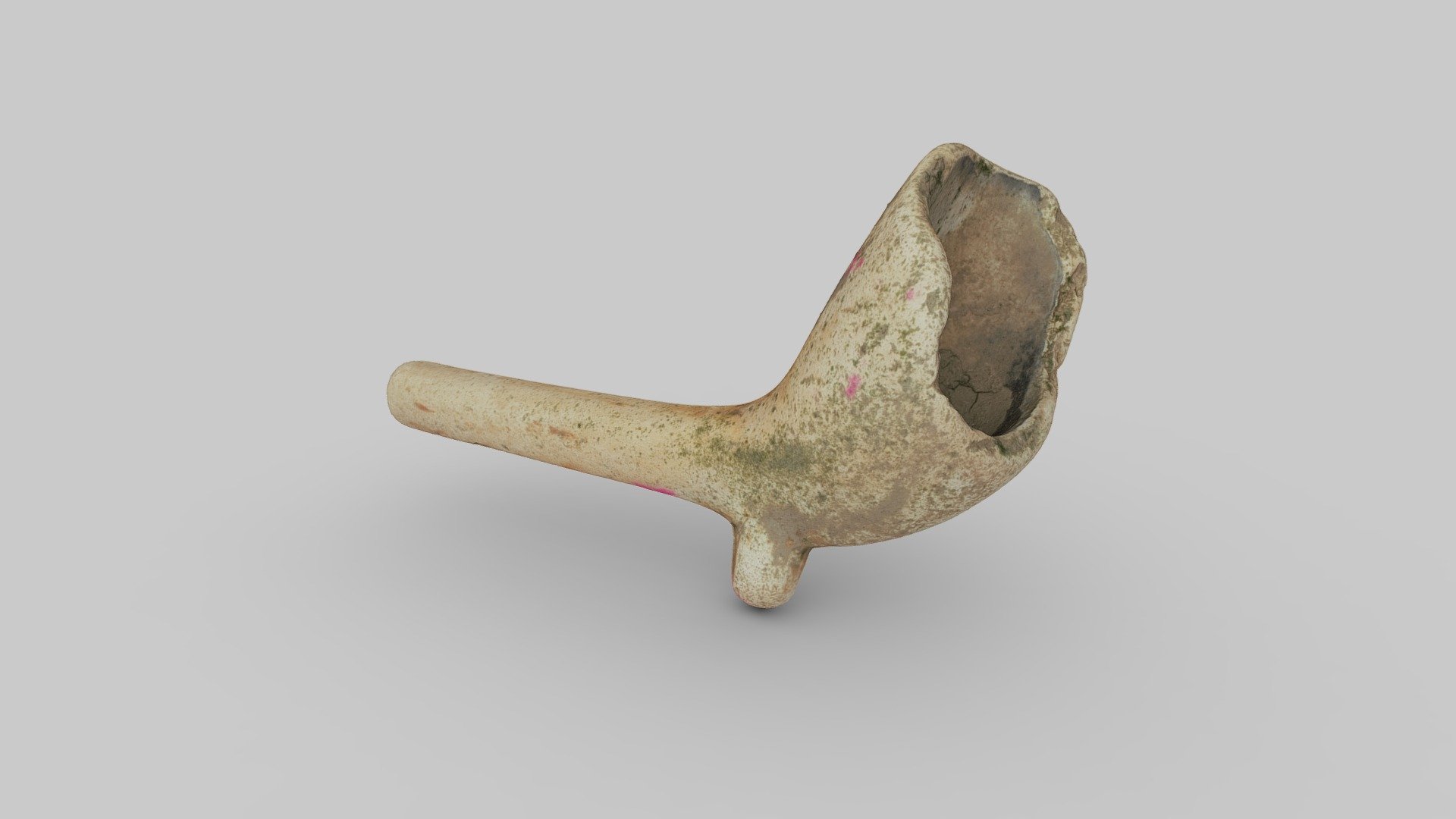 Clay Pipe Piece - Download Free 3D model by artfletch [fbe8d45] - Sketchfab