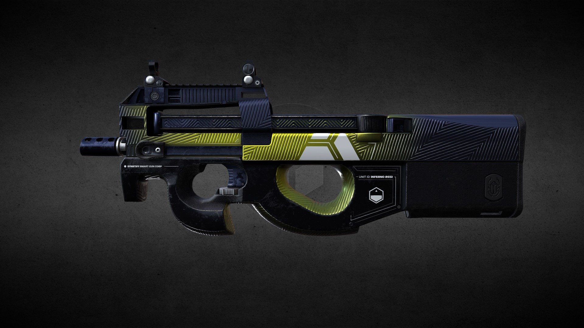 CS20 - P90 - Condition Zero - 3D model by tanapta [fbe9820] - Sketchfab