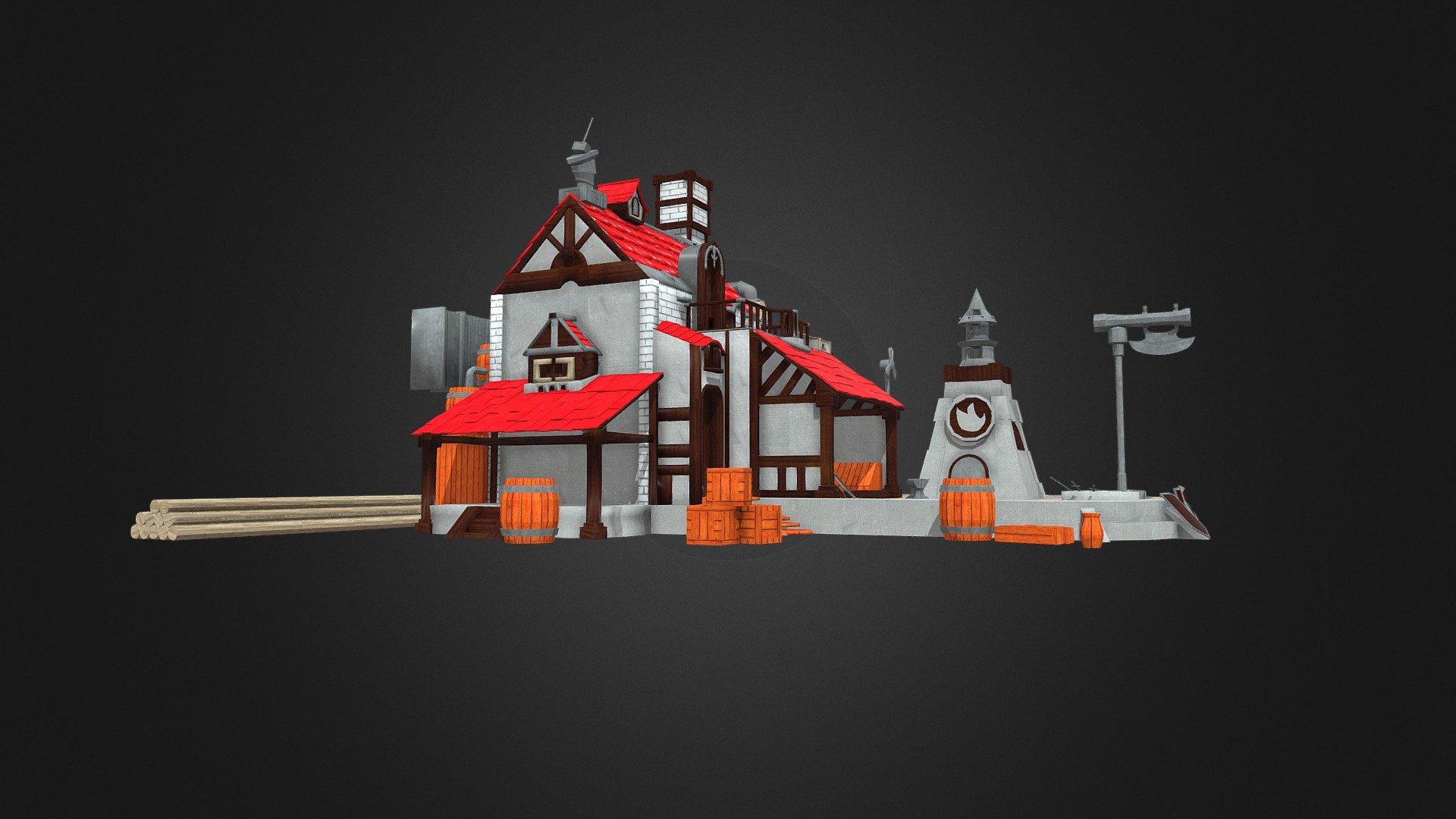 Forge - 3D model by Artem Shagdurov (@uwlkam) [fbeb157] - Sketchfab