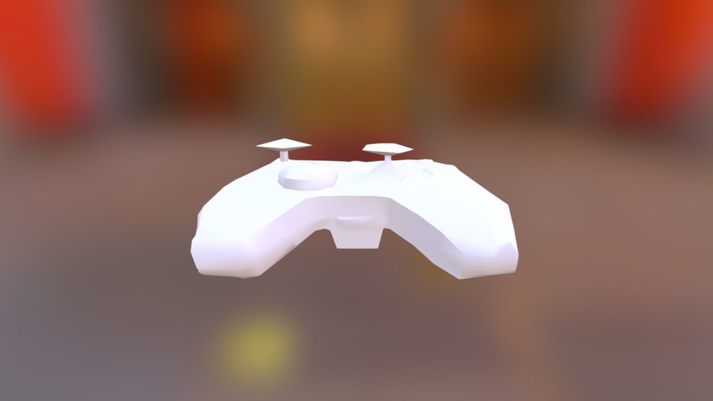 Controller Lowpoly - 3D model by vildeskardal [fbeb49f] - Sketchfab