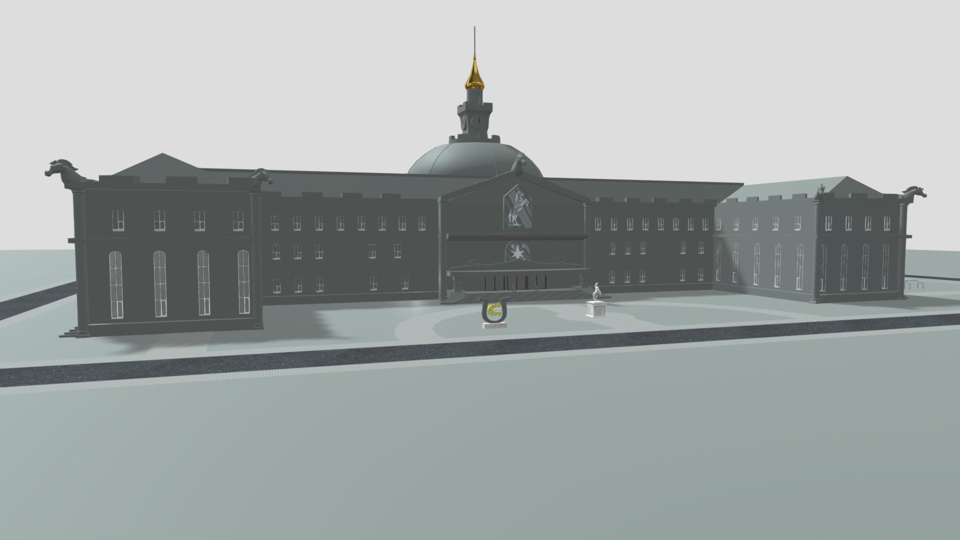 Canterlot High School - Download Free 3D model by Lucia Lokidottir ...