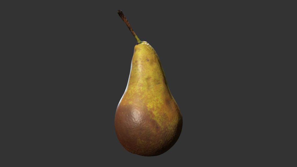 Pear - Download Free 3D model by linfredriksson [fbecd3d] - Sketchfab
