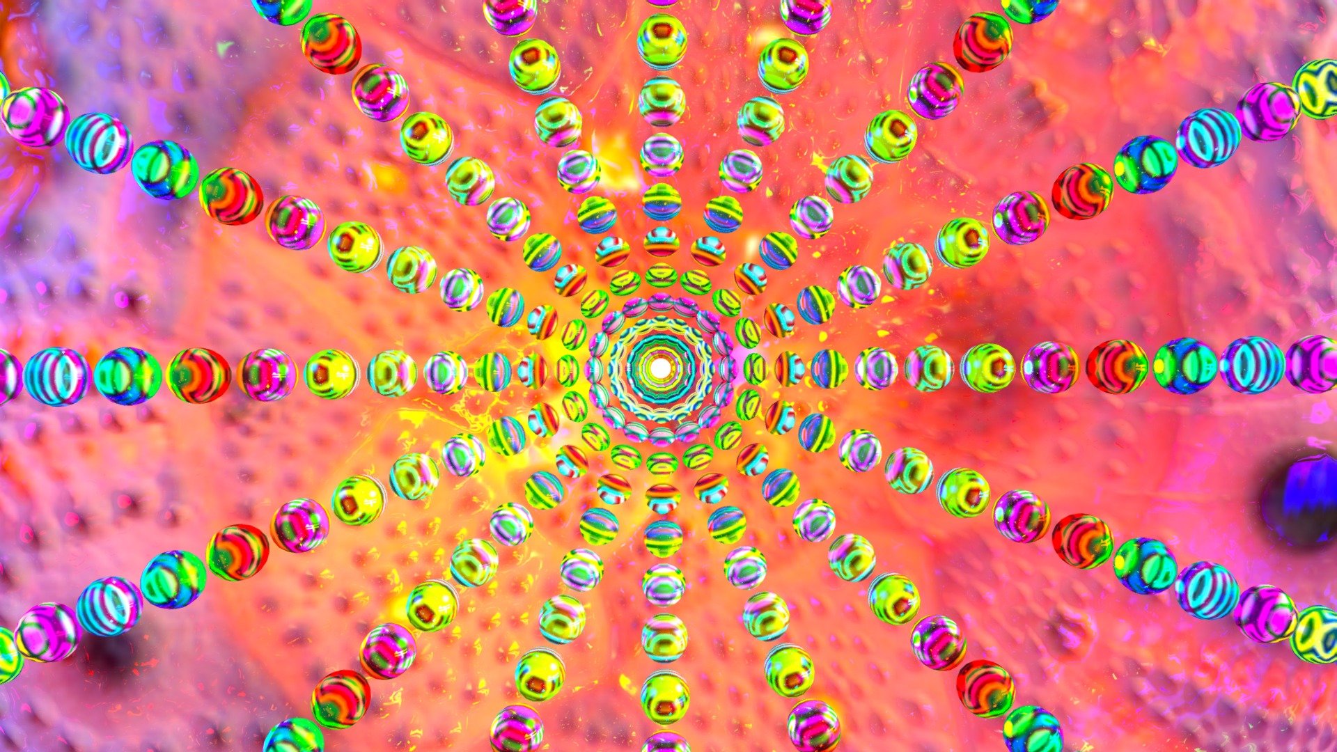 Psychedelic sea urchin - 3D model by Miguelangelo Rosario ...
