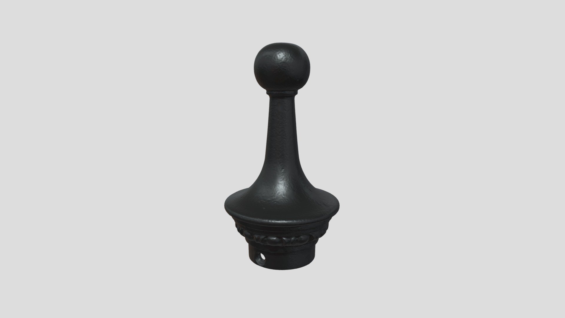 Church Fence Finial, Reverse Engineering Service - 3D model by B3D LABS ...