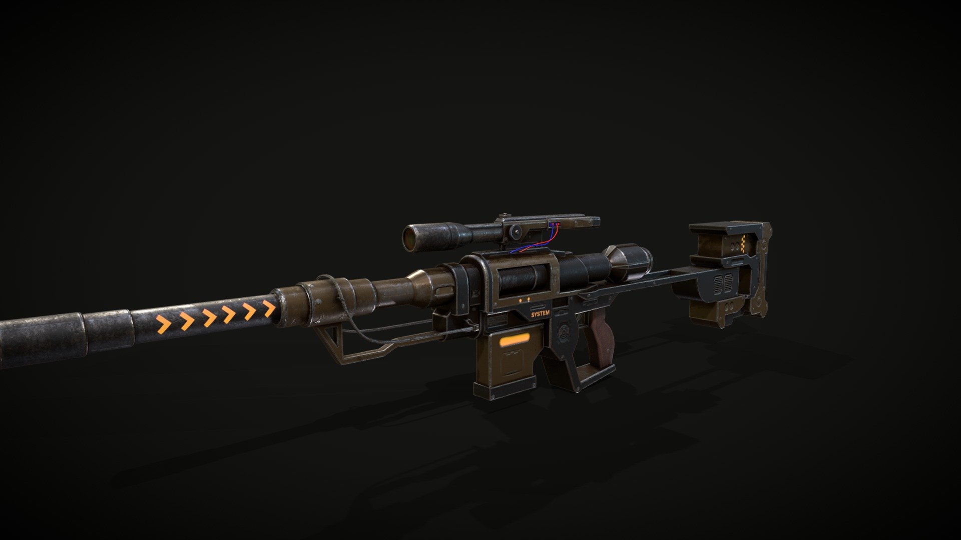 sniper - Download Free 3D model by SnowyTrain [fbef309] - Sketchfab