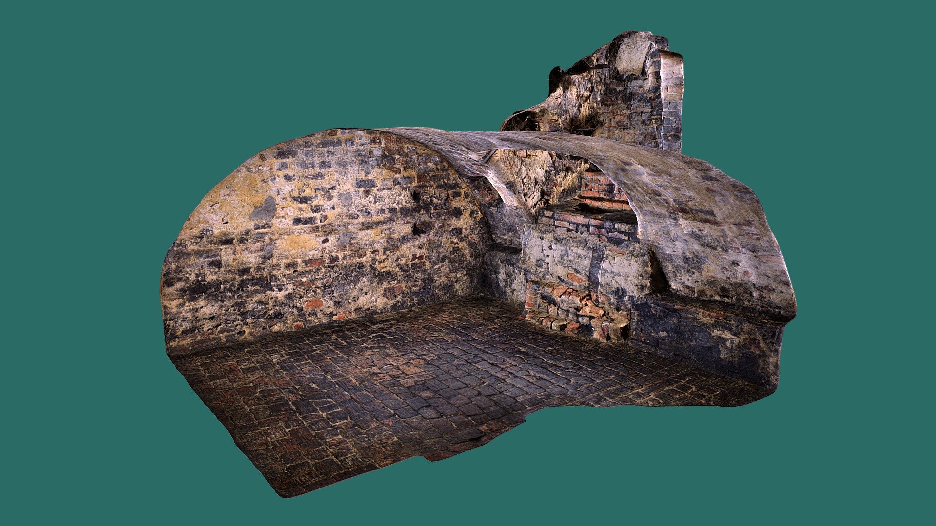Medieval Dungeon - Room 3 - Photogrammetry - 3D model by Enlil Scan ...