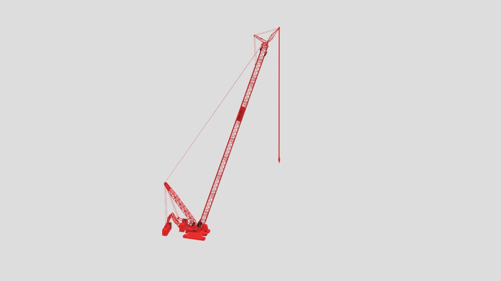 SCC8000A Crawler Crane - 3D model by Copperman (@hosydongha) [fbf060b ...
