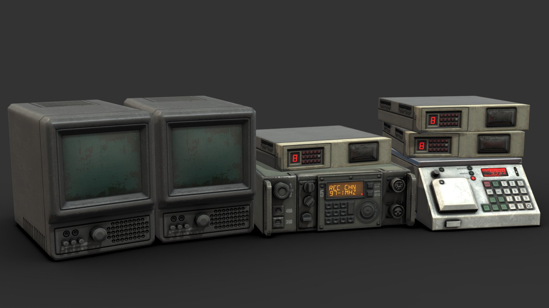 Radio Props - Buy Royalty Free 3D model by Renafox (@kryik1023 ...