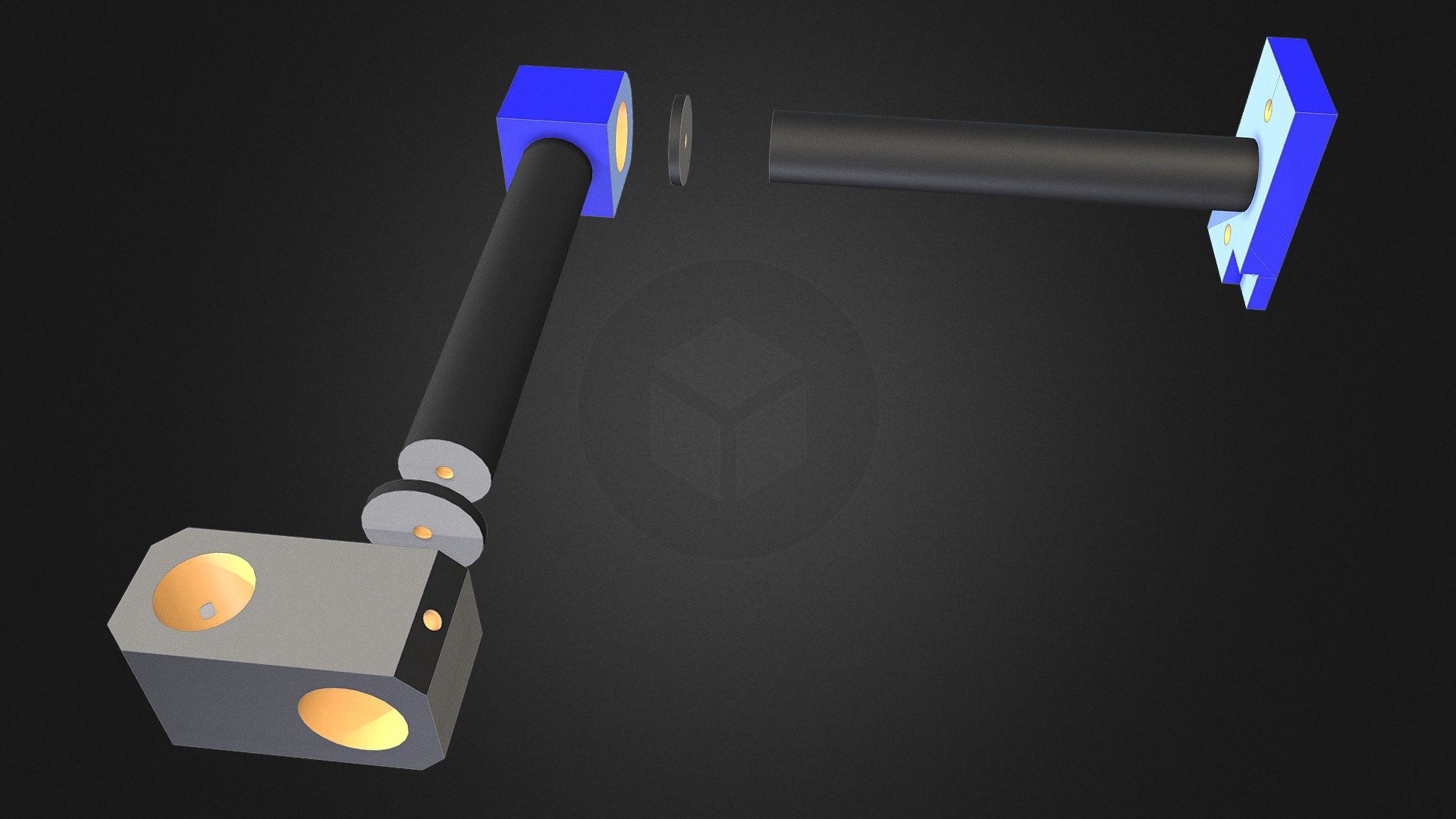 Bracket Assembly - 3D model by jun1209 [fbf3cd1] - Sketchfab