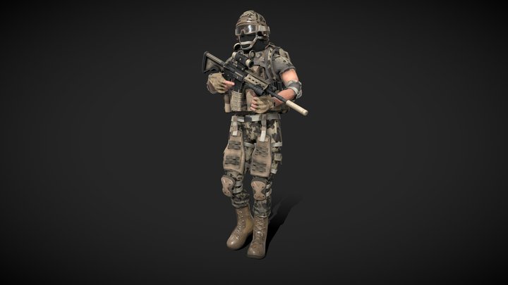 Marines 3D models - Sketchfab