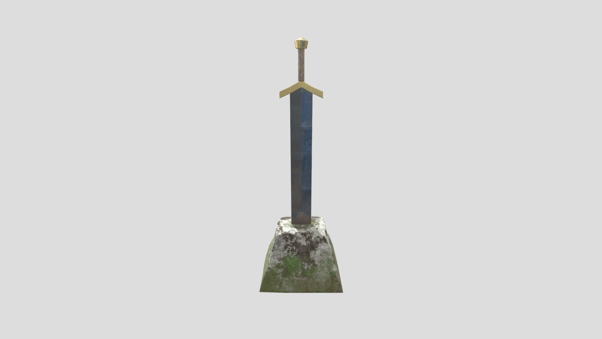 Sword in Stone - Download Free 3D model by Durtydave [fbf455a] - Sketchfab