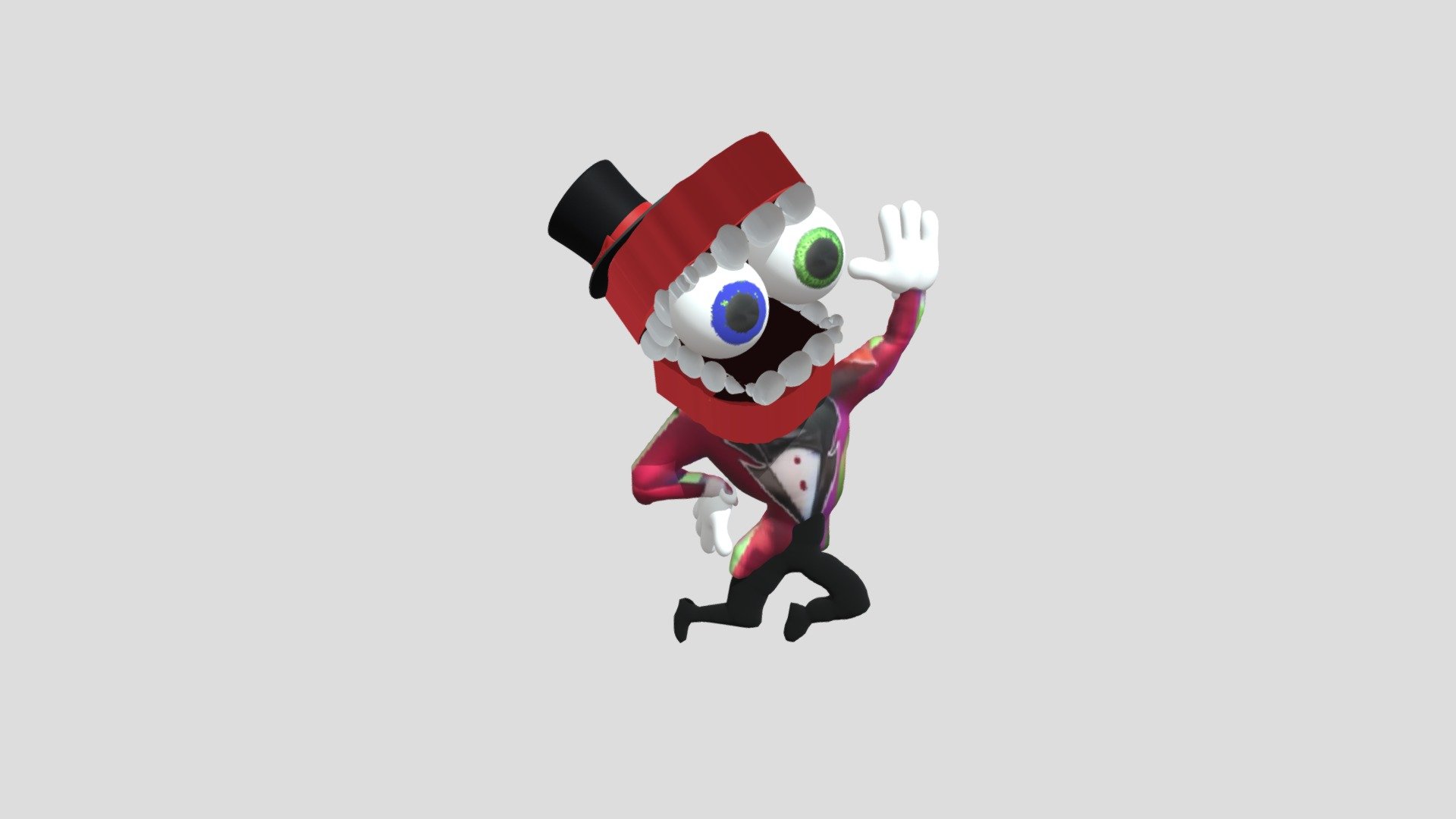 Caine (The Amazing Digital Circus) - Download Free 3D model by Pringly ...