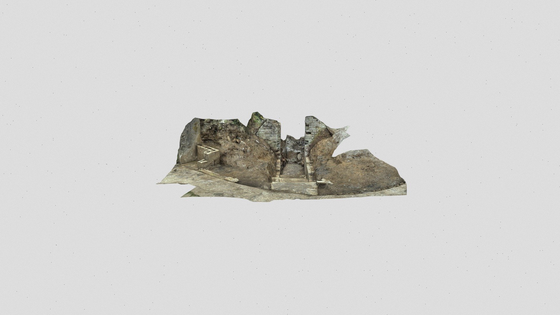 Wanstone NT, St Margaret's. D2 HAA Battery - 3D model by Isle Heritage ...