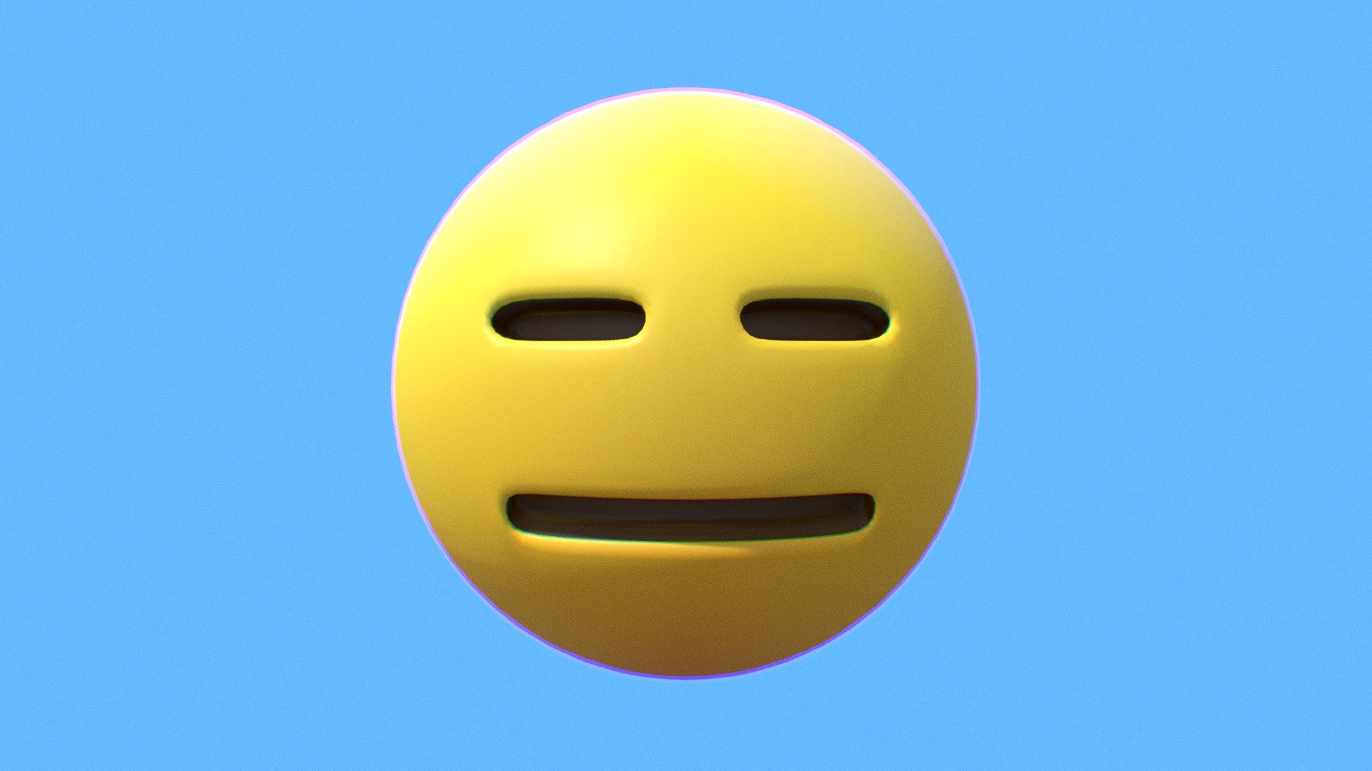 emoji happy cartoon Emoticon Smiley - Download Free 3D model by ...