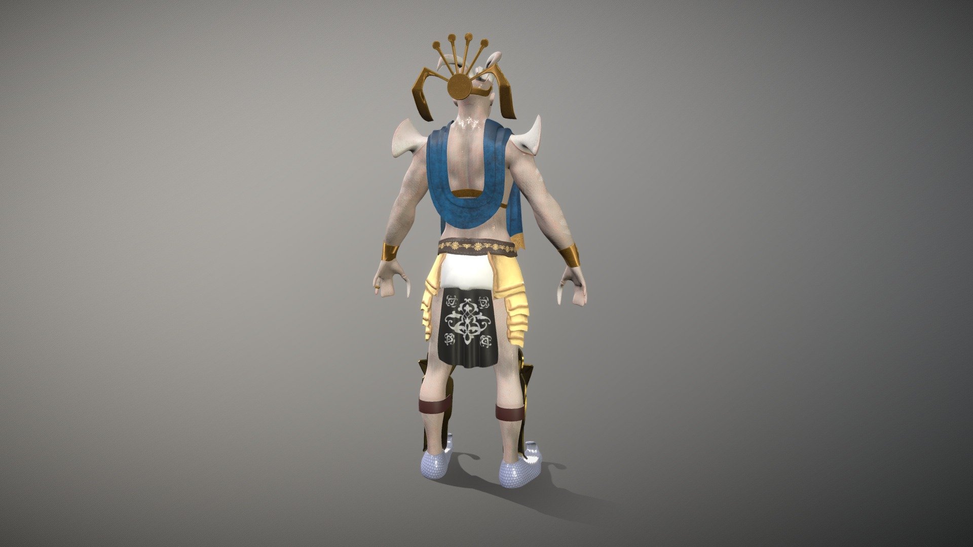 INDIAN MYTHOLOGY CHARACTER - 3D model by Pdanimate [fbf6ecd] - Sketchfab