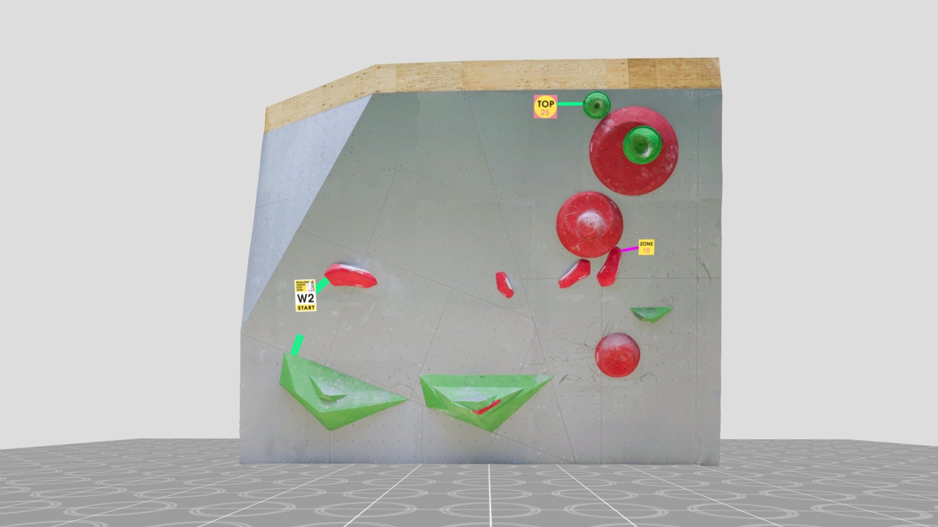 Boulder Japan Cup 2026 Final W2 - 3D model by OnlineObservation ...