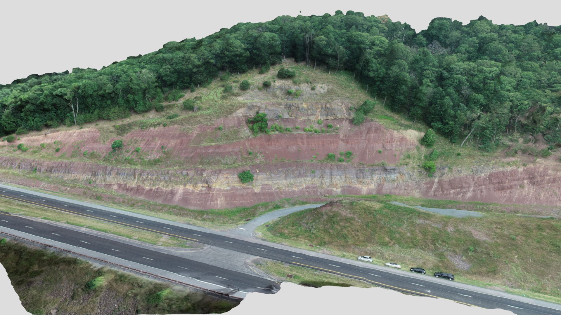 Hampshire Formation - Corridor H WVa - Download Free 3D model by pete.berquist [fbf99c7] - Sketchfab