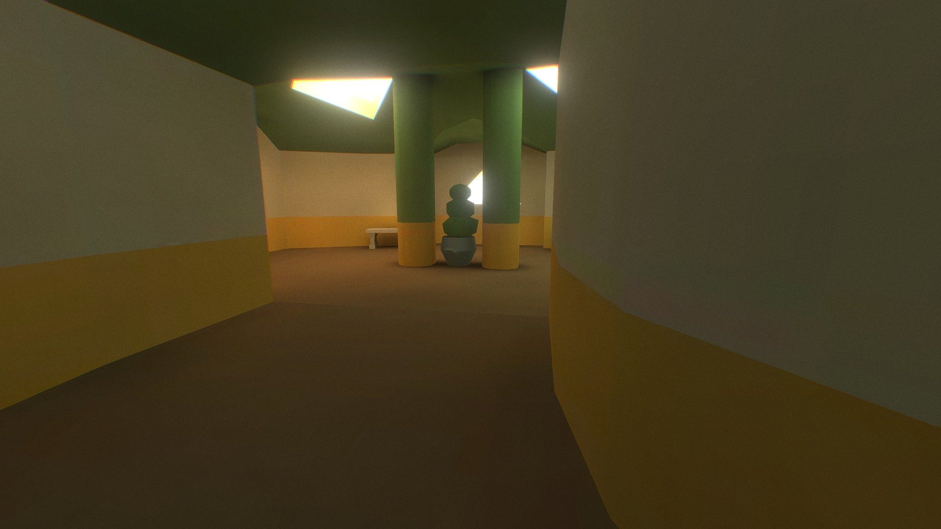 VR scene, game level, low-poly - Buy Royalty Free 3D model by endike ...