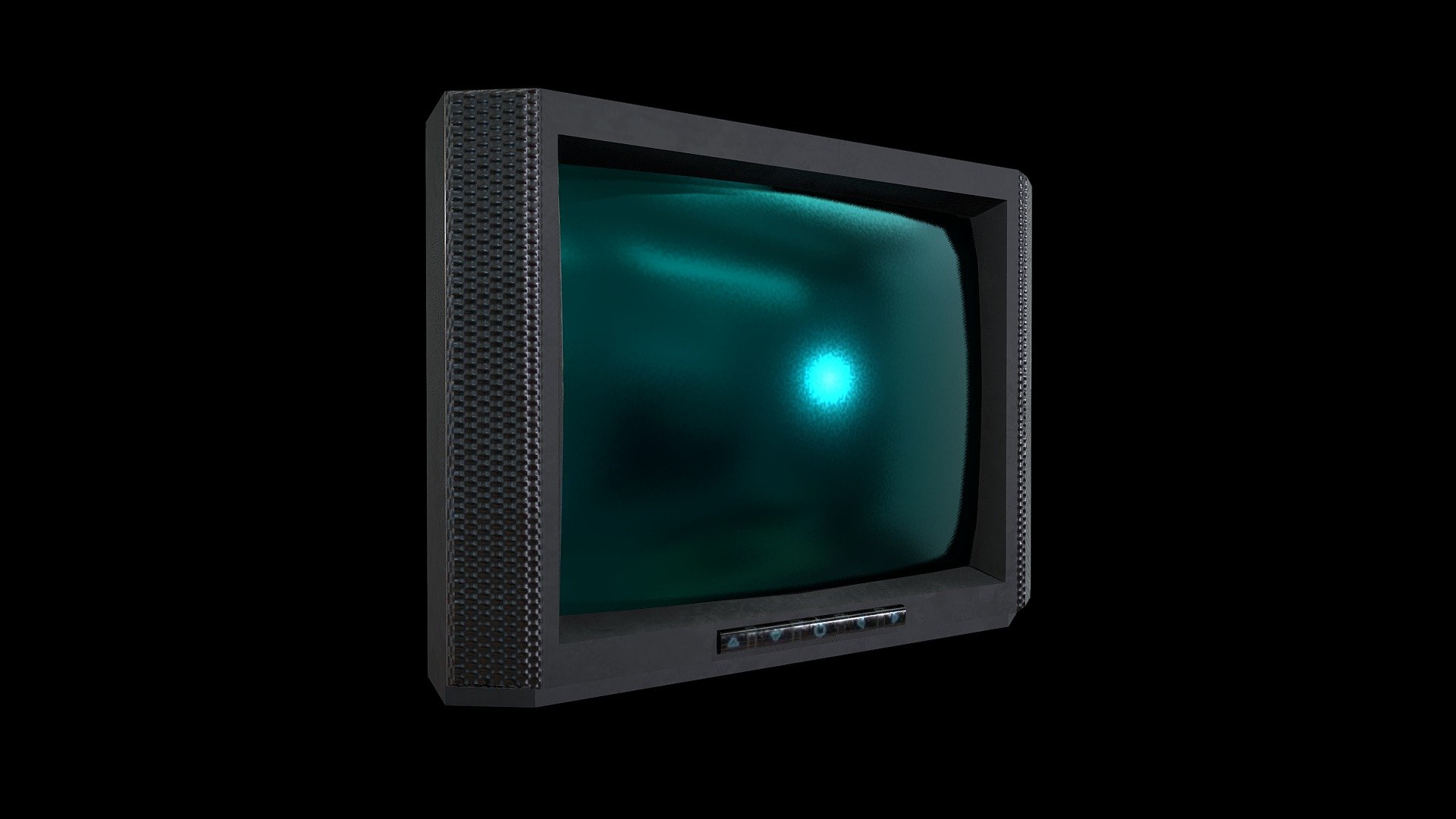 CRT TV - Low Poly / Low Detail - Download Free 3D model by lucaboechat ...