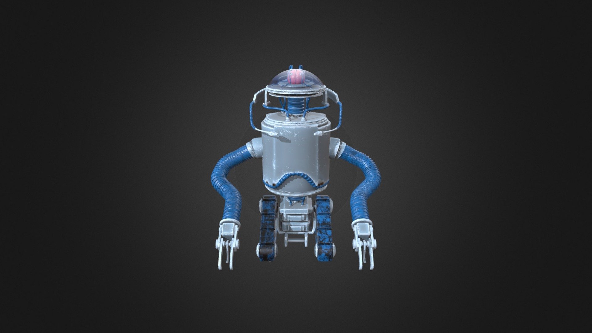 robobrain (stylised) - 3D model by samwaldock [fbfc54a] - Sketchfab